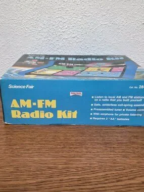 Radio Shack | Other | Vintage 98s 28175 Amfm Radio Kit By Radio Shack ...
